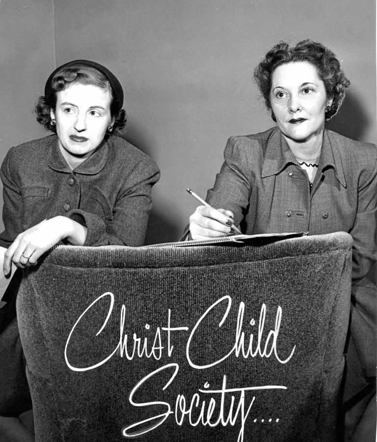1951. Roasaleen (Puddy) Crowley and Grace Dempsey – ©Christ Child ...